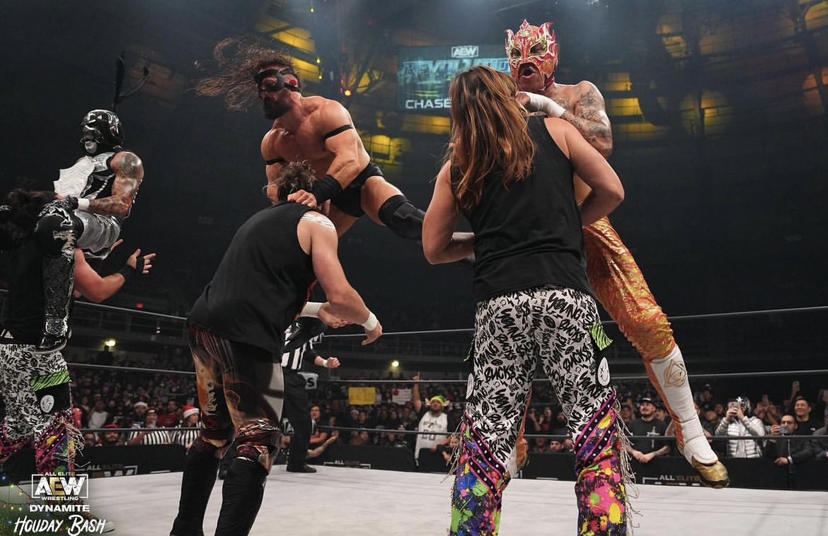 The Tale Of The AEW Trios Titles - The Best Of Seven Series ...