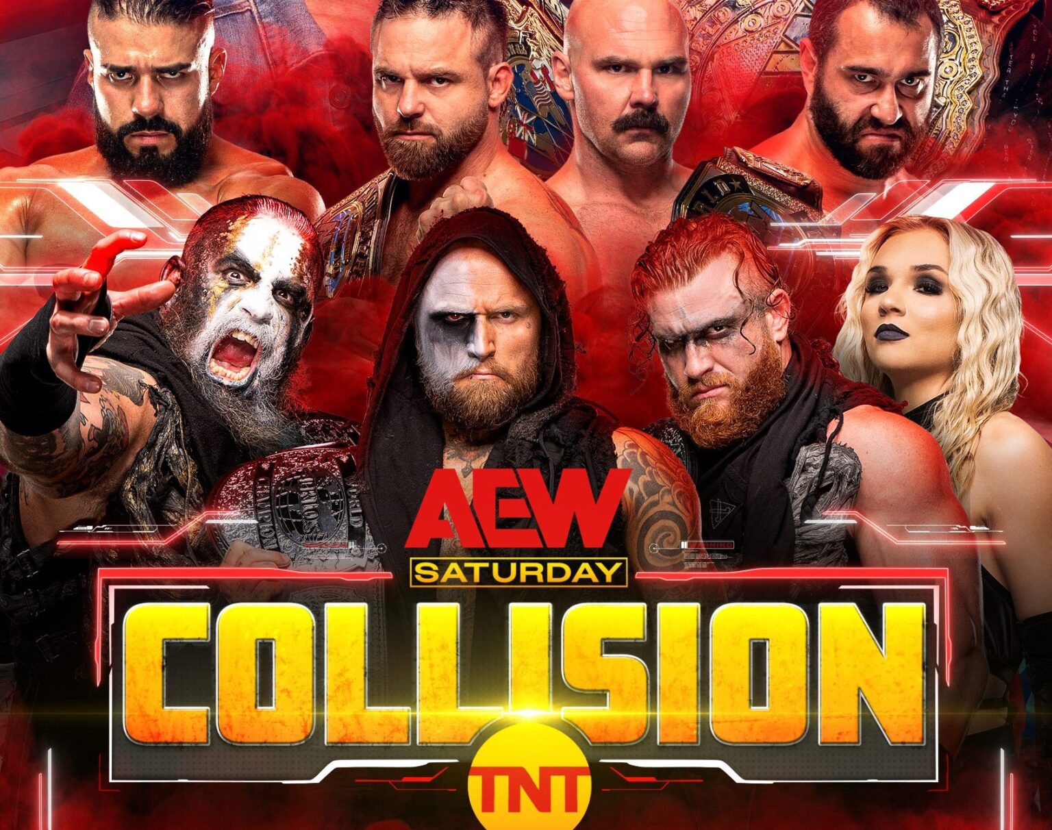All Elite Wrestling Officially Announce AEW: Collision To Take Place On ...