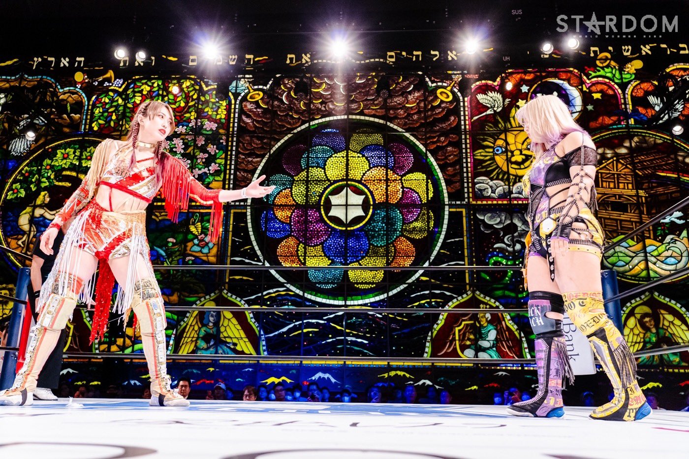Marigold's Double Shot In Shin-Kiba, Double Turn Tease In STARDOM ...