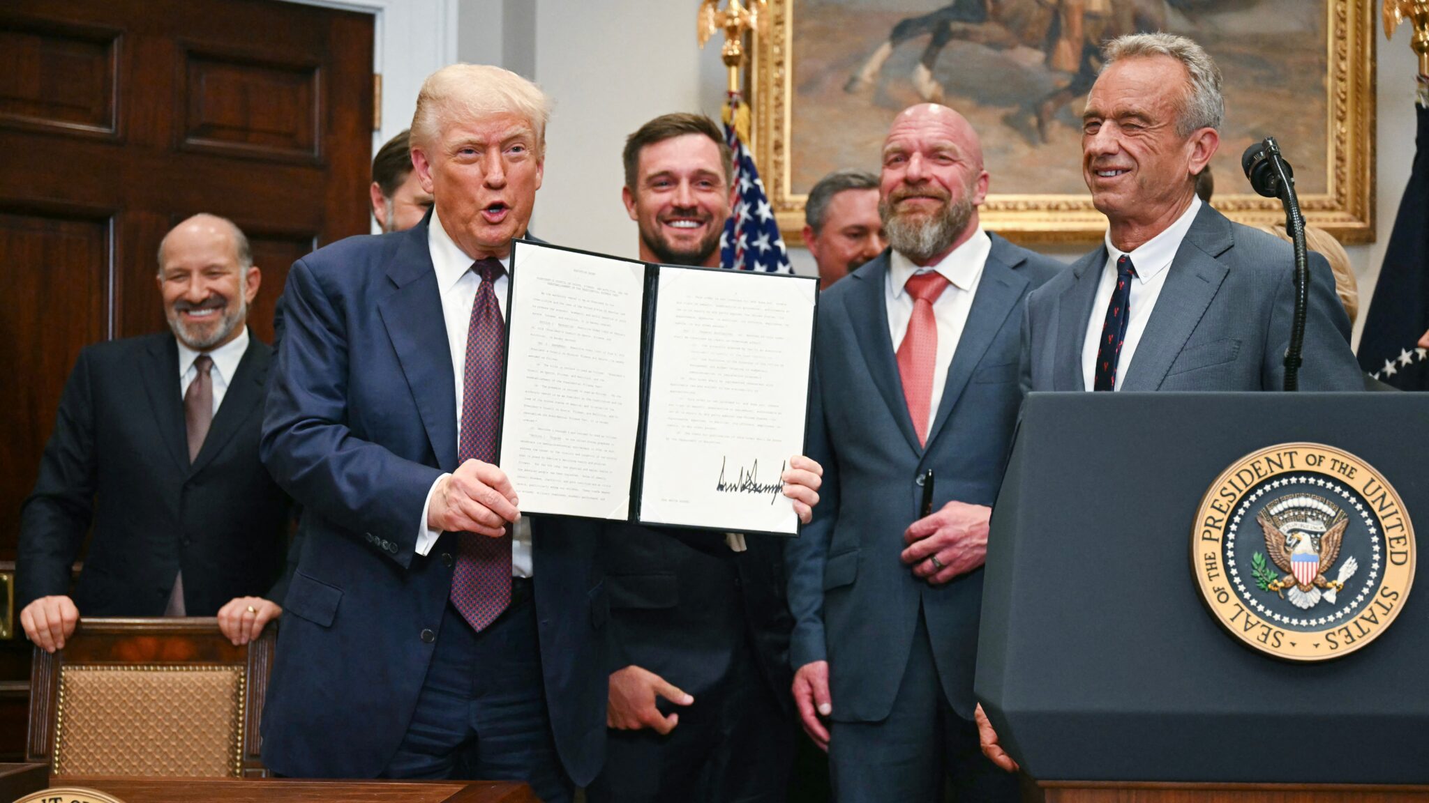 Triple H Says He Was Surprised By How Many People At The White House ...